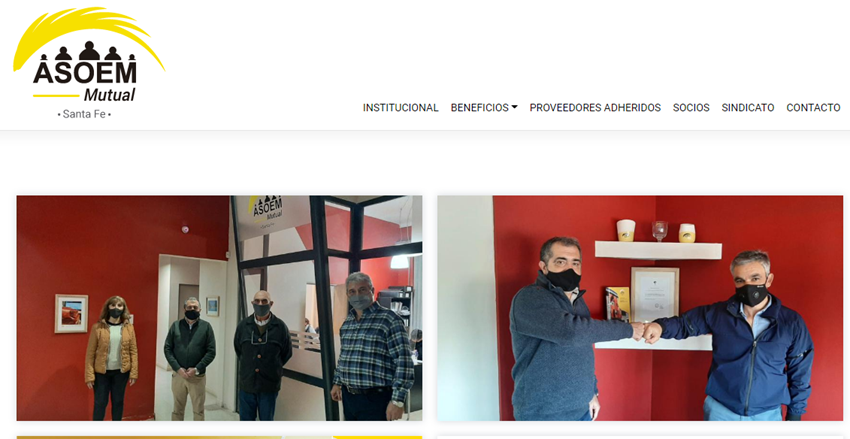 ASOEM Mutual cuenta con un sitio web por primera vez - Mutual Asoem